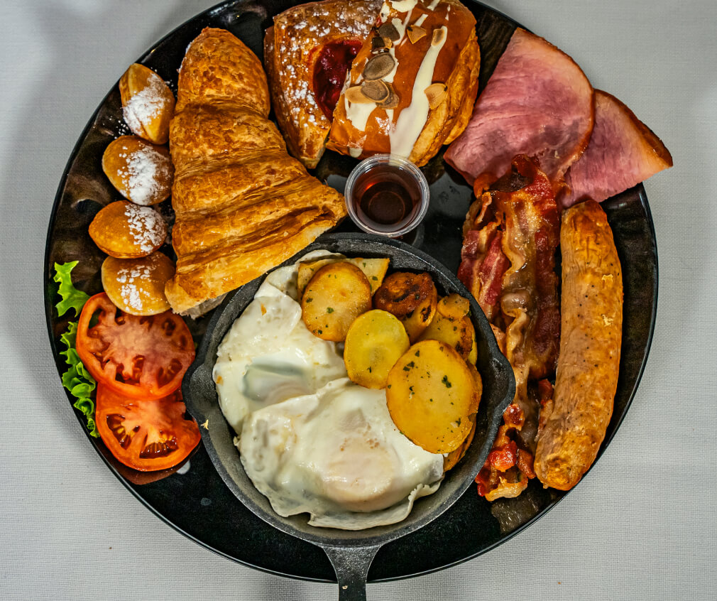 Menu salle à manger pour restaurant déjeuner | Finesse d'Alsace